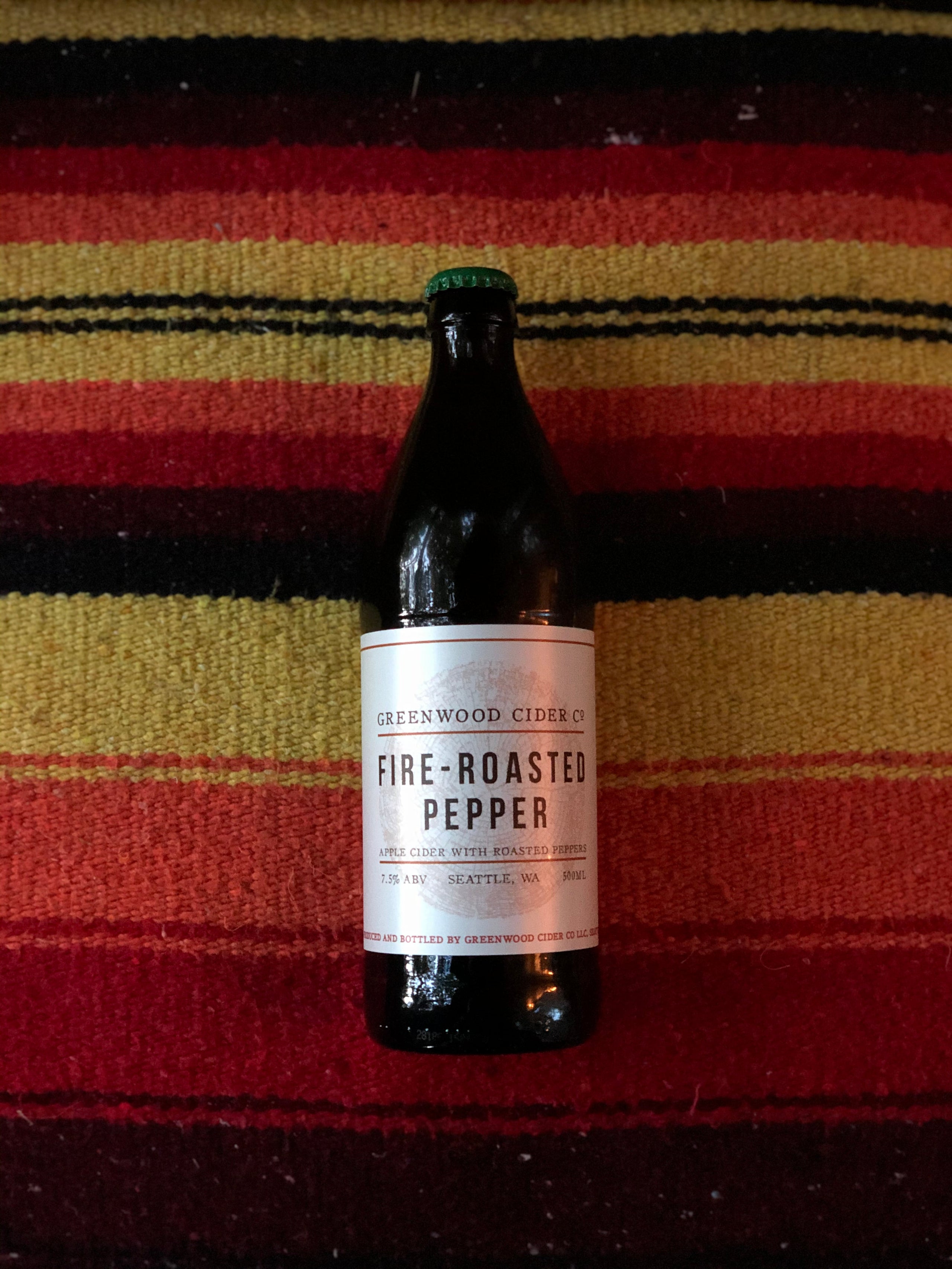 Fire-Roasted Pepper - 7.5% - 500ml | Greenwood Cider